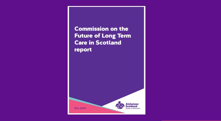 Press release: Long Term Care Report - Alzheimer Scotland